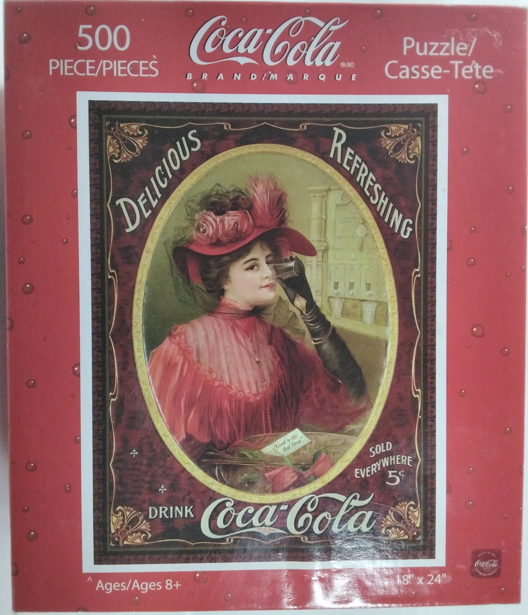 Drink Coca-cola 500 Pc Jigsaw Puzzle 18 X 24 Karmin International - Etsy