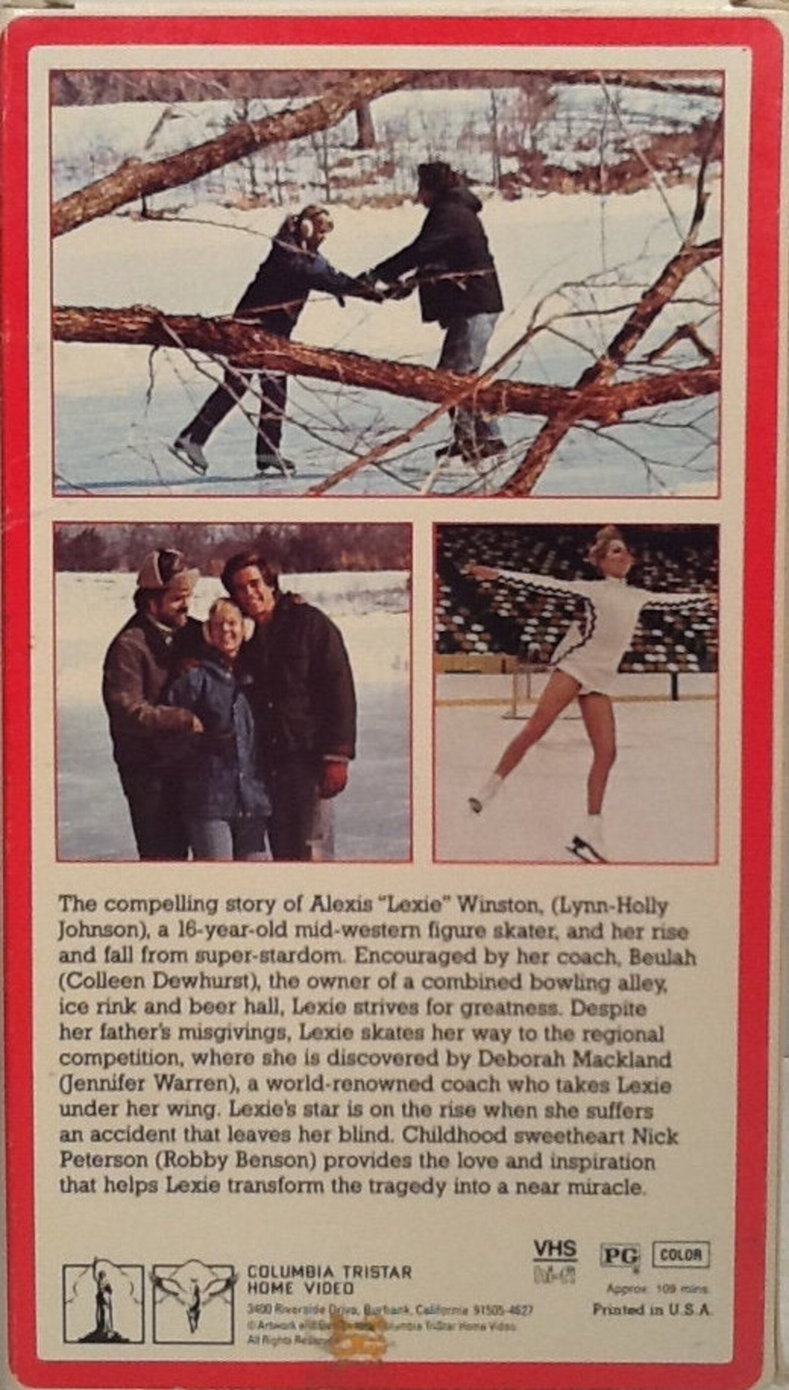 Ice Castles VHS Robby Benson Colleen Dewhurst Tom Skeritt - Etsy