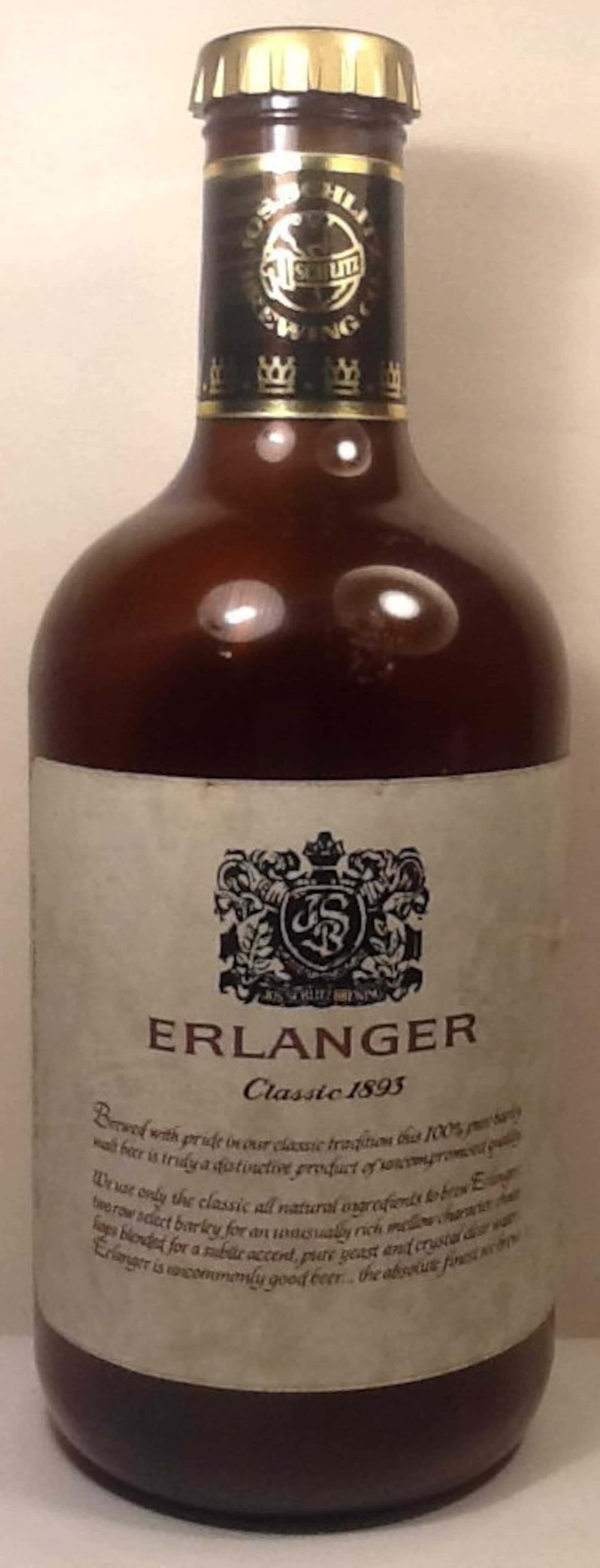 Vintage 1980 Giant Erlanger Beer Bottle Bank 14 Tall - Etsy Israel