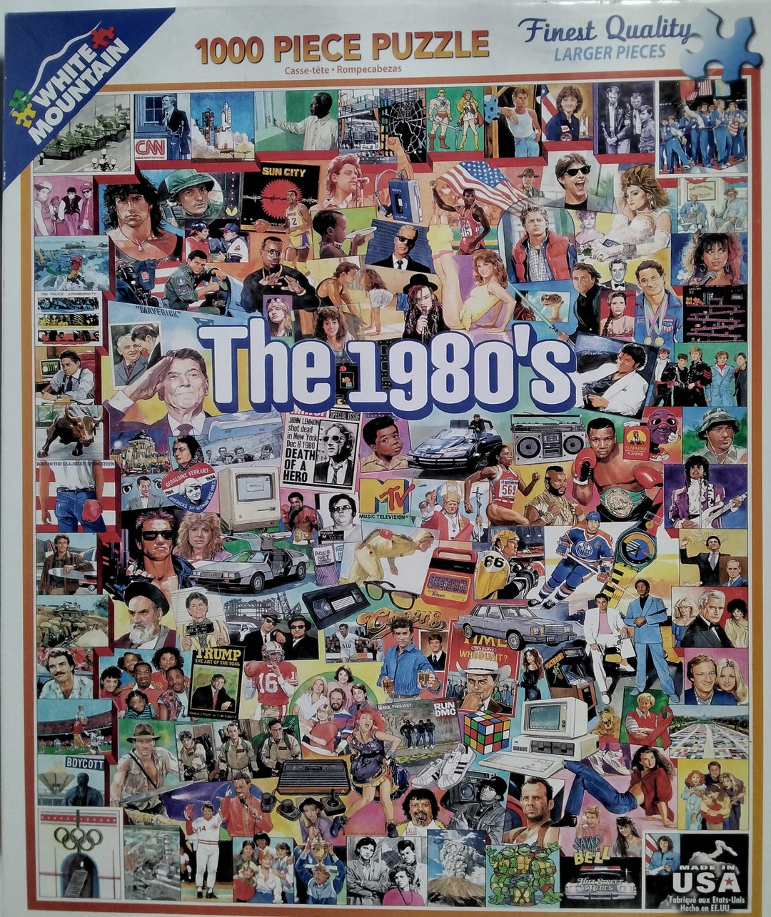 The 1980's Ronald Reagan Tom Cruise Back to the Future Rambo Joe ...