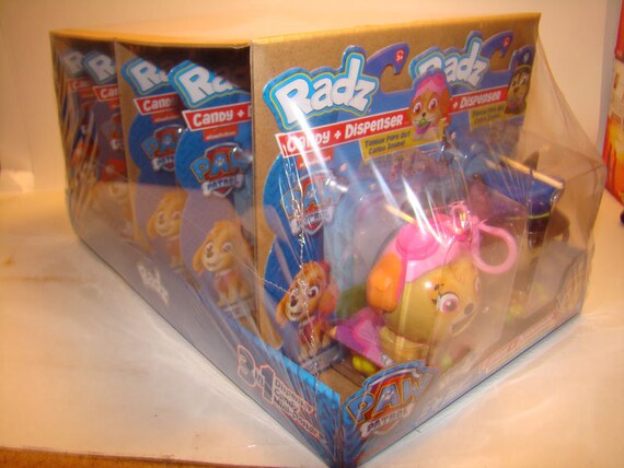 FACTORY SEALED Nickelodeon Paw Patrol Radz 3 in 1 Candy | Etsy