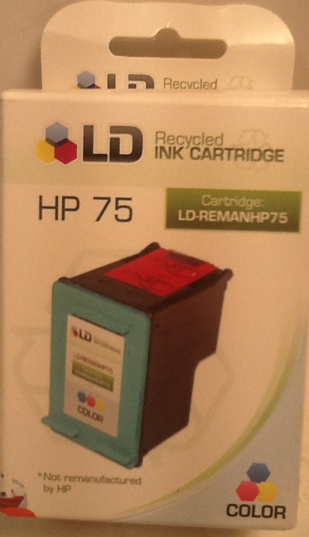 New in Package HP 75 LD Recycled Ink Cartridge LD-REMANHP75 - Etsy