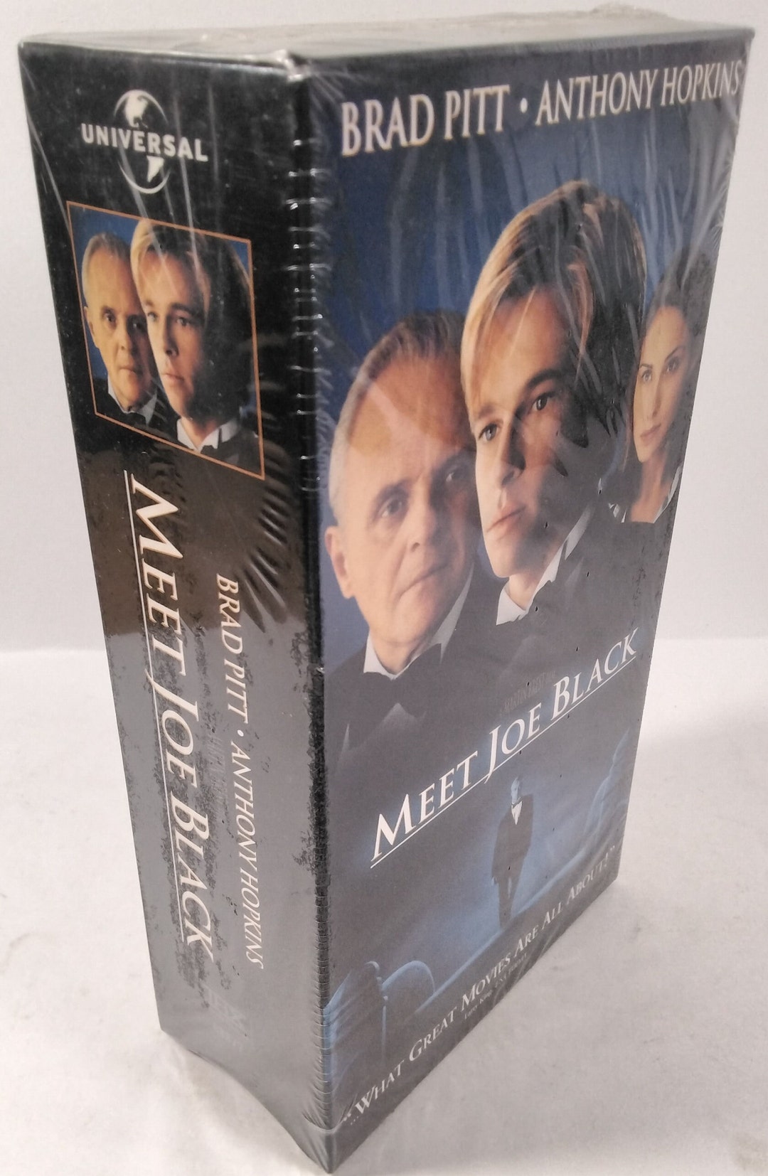 FACTORY SEALED Meet Joe Black VHS double Tape Brad Pitt W/watermark - Etsy