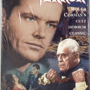 FACTORY SEALED the Terror VHS Jack Nicholson Boris Karloff Roger Corman ...