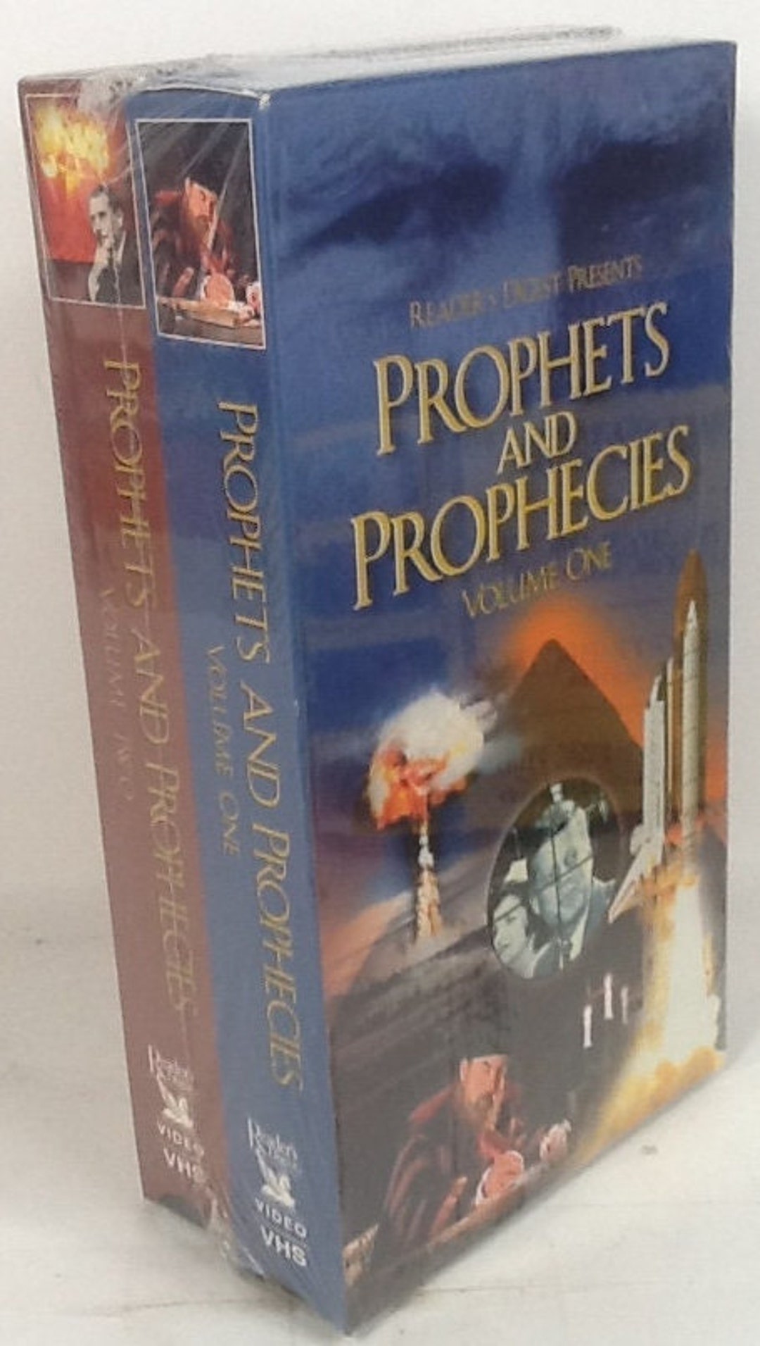 Factory Sealed Prophets and Prophecies V1 & V2 VHS Set 2 Reader's Digest Presents 2001 Greystone ...