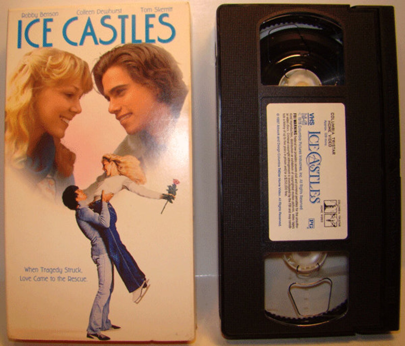 Ice Castles VHS Robby Benson Colleen Dewhurst Tom Skeritt - Etsy