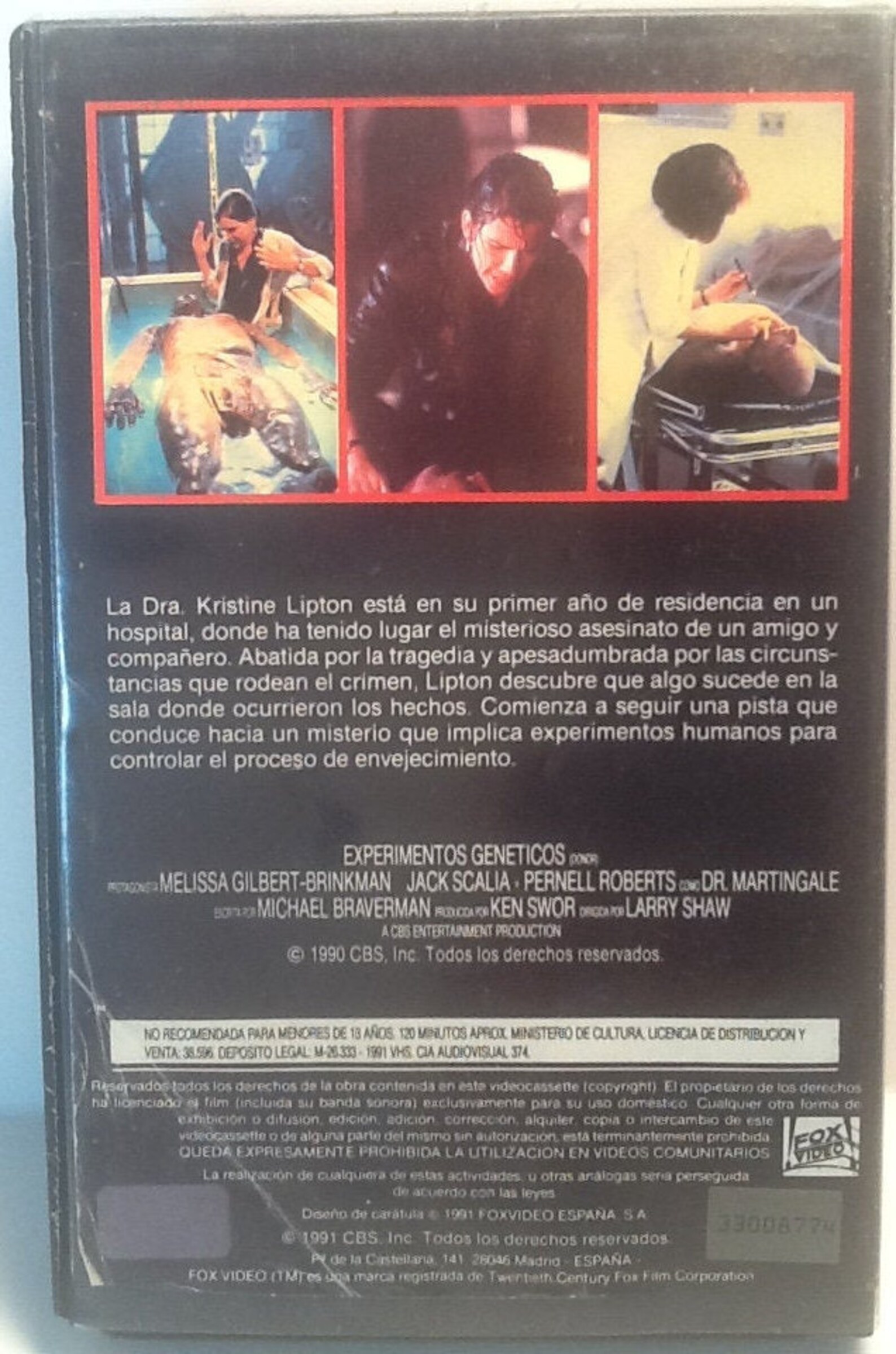 Experimentos Geneticos spanish VHS PAL Genetic Experiments - Etsy