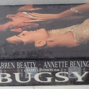Vintage 1992 FACTORY SEALED Bugsy VHS Warren Beatty Annette Bening ...