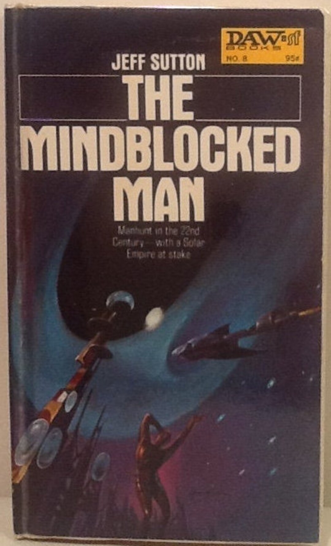 Vintage 1972 the Mindblocked Man Jeff Sutton Daw Books 8 - Etsy