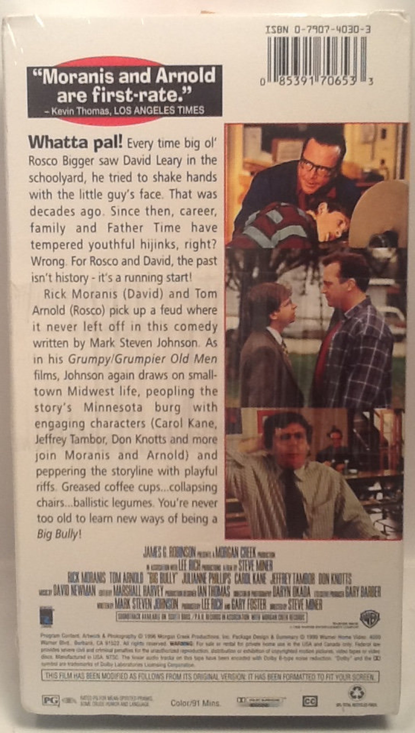 FACTORY SEALED Big Bully VHS Rick Moranis Tom Arnold Julianne | Etsy