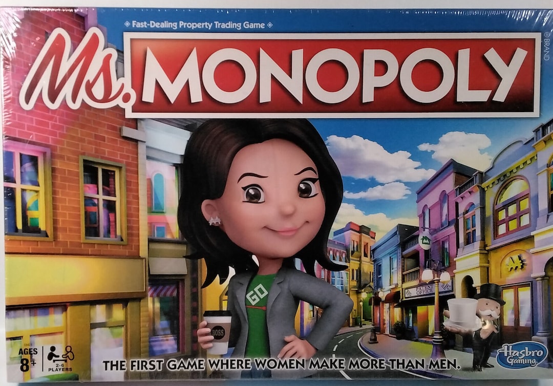 FACTORY SEALED Ms. Monopoly Board Game Hasbro the First Game Where ...