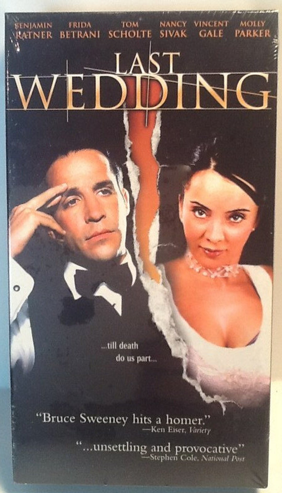 FACTORY SEALED Last Wedding VHS Benjamin Ratner Frida Betrani Molly ...