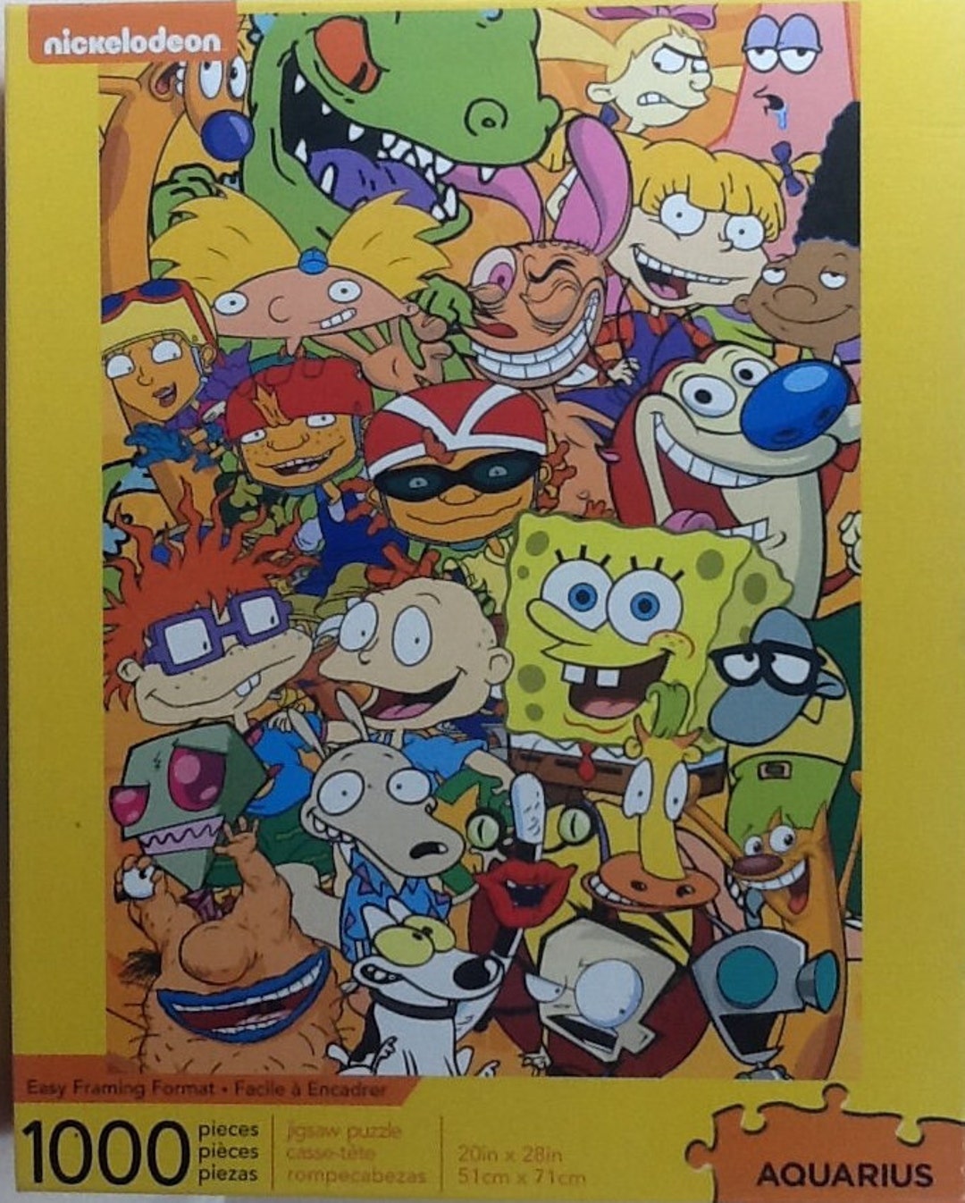 Nickelodeon Rugrats Spongebob Squarepants Hey Arnold Aaahh Real ...