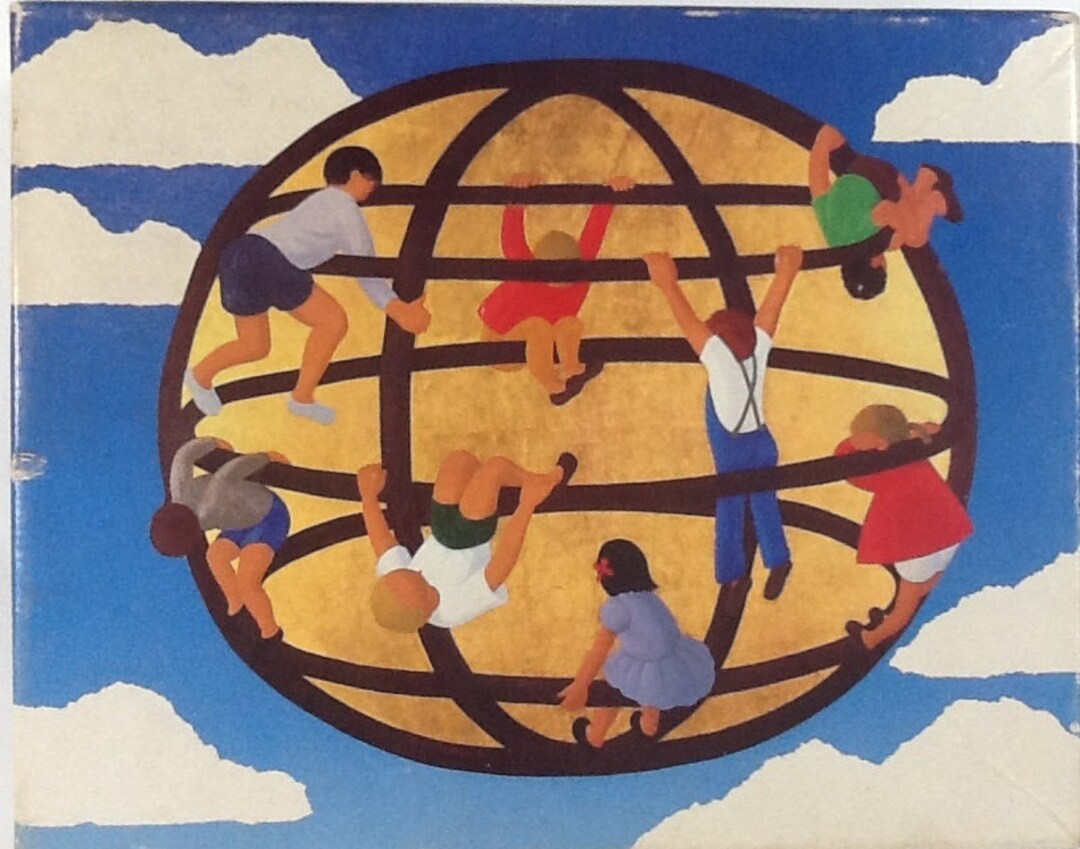 Vintage UNICEF Children Playing Anne Graham 25 Pc Jigsaw Puzzle 10 X 13 ...