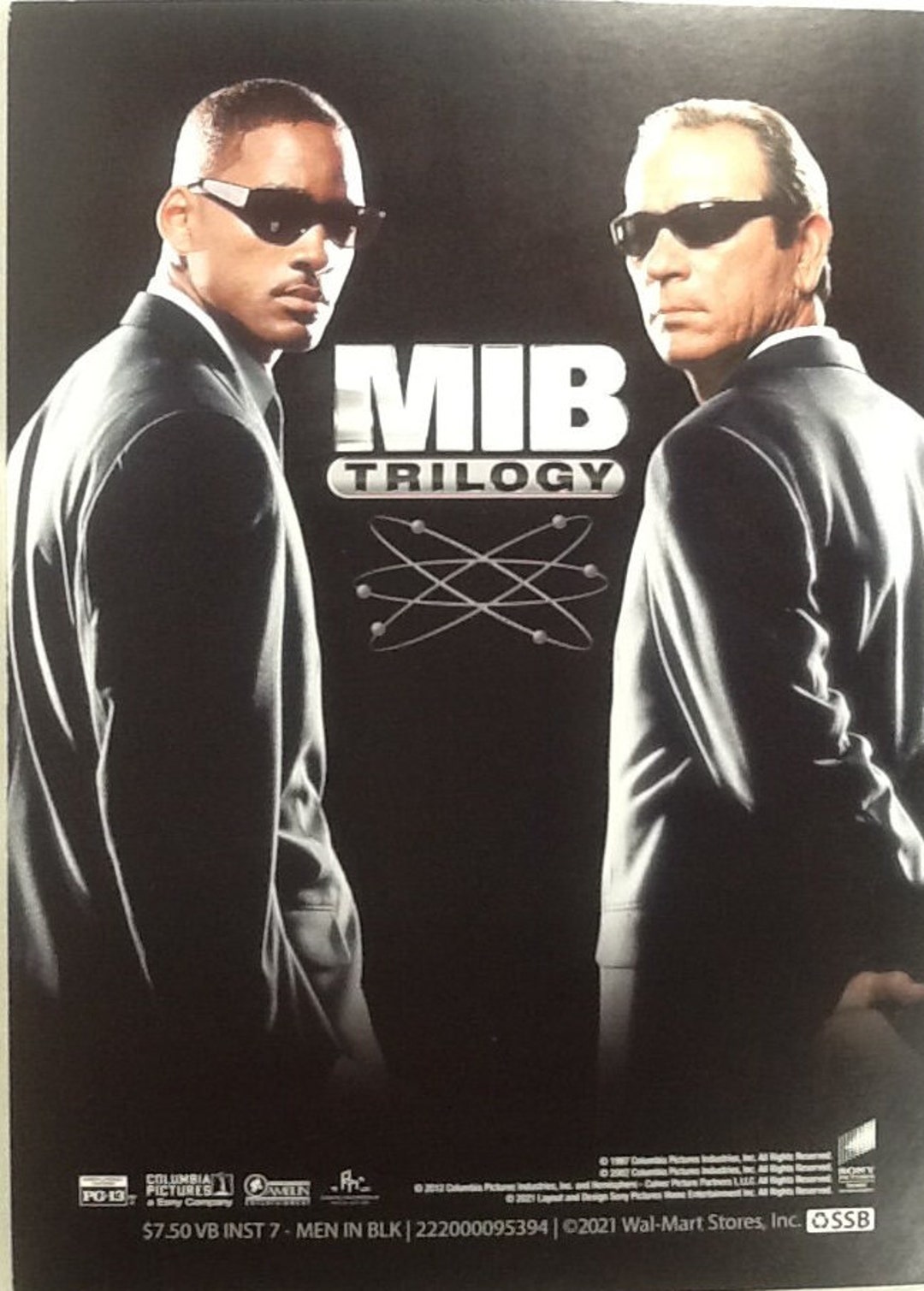 Men in Black MIB Trilogy Jay Will Smith Kay Tommy Lee Jones 10 X 7 ...