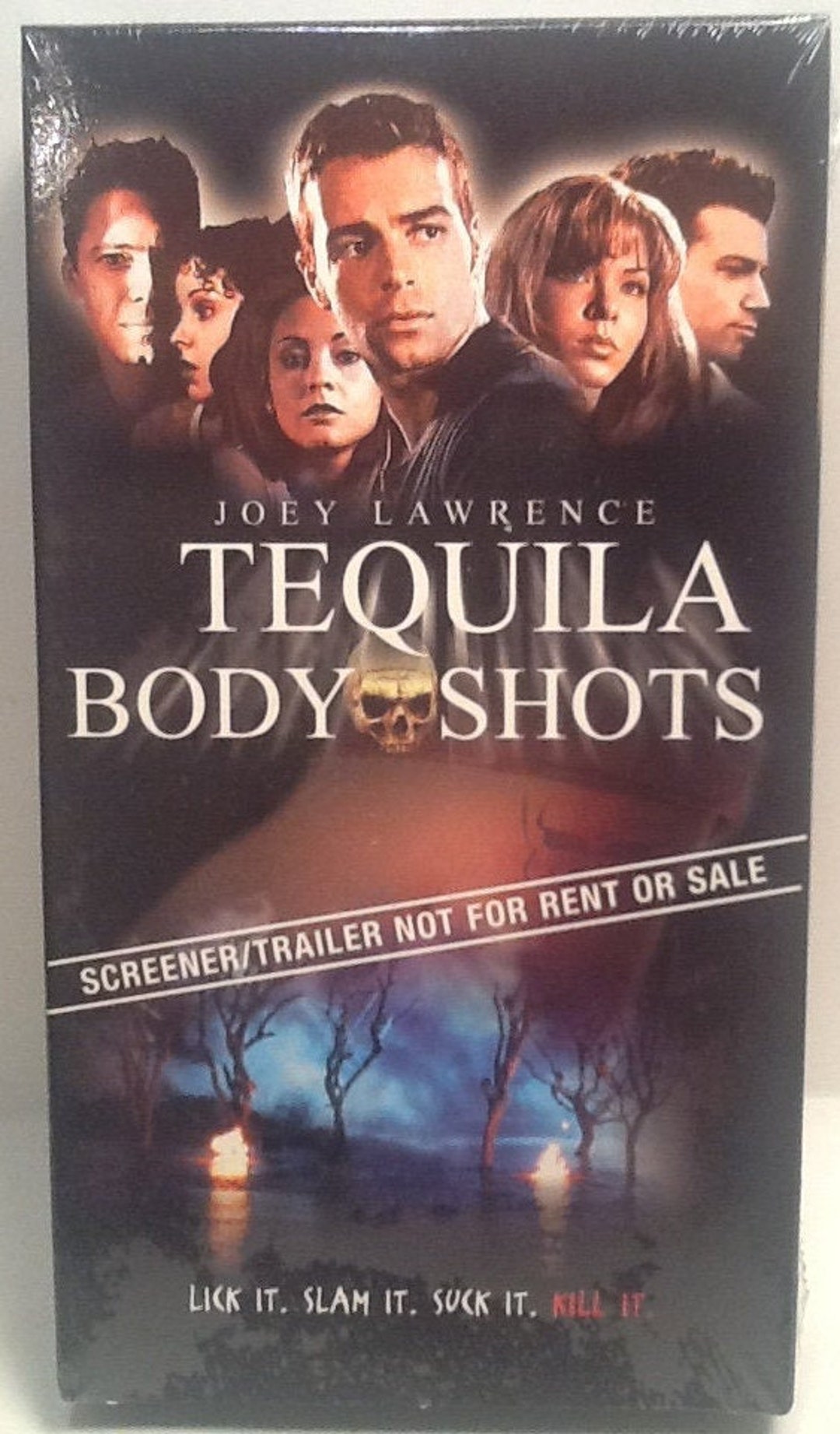 FACTORY SEALED Tequila Body Shots VHS Screener Joey Lawrence Dru Mouser ...