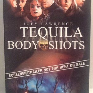 FACTORY SEALED Tequila Body Shots VHS Screener Joey Lawrence Dru Mouser ...