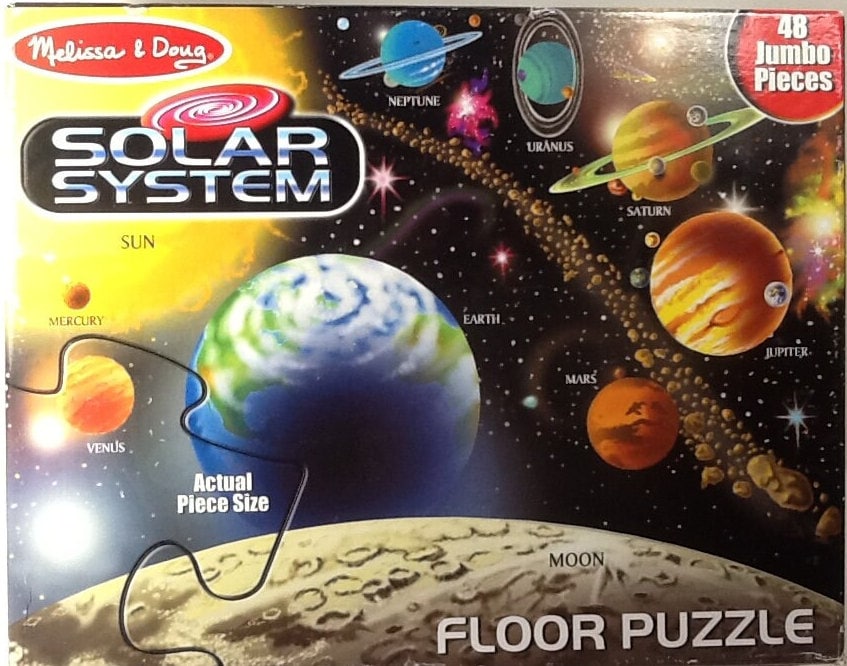 Giant Floor Puzzle Solar System