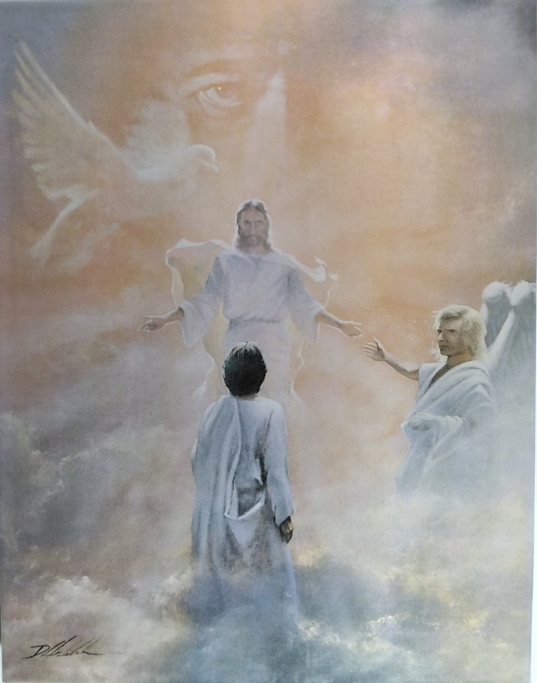 Homecoming Jesus in Heaven Danny Hahlbohm 500 Pc 24 X 30 Jigsaw Puzzle Springbok - Etsy