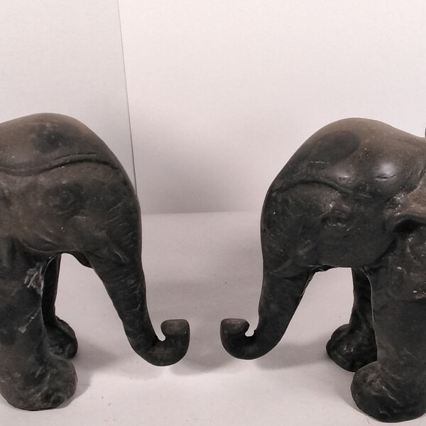 Cast Iron Elephant Vintage - Etsy