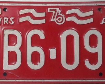 1976 License Plate - Etsy