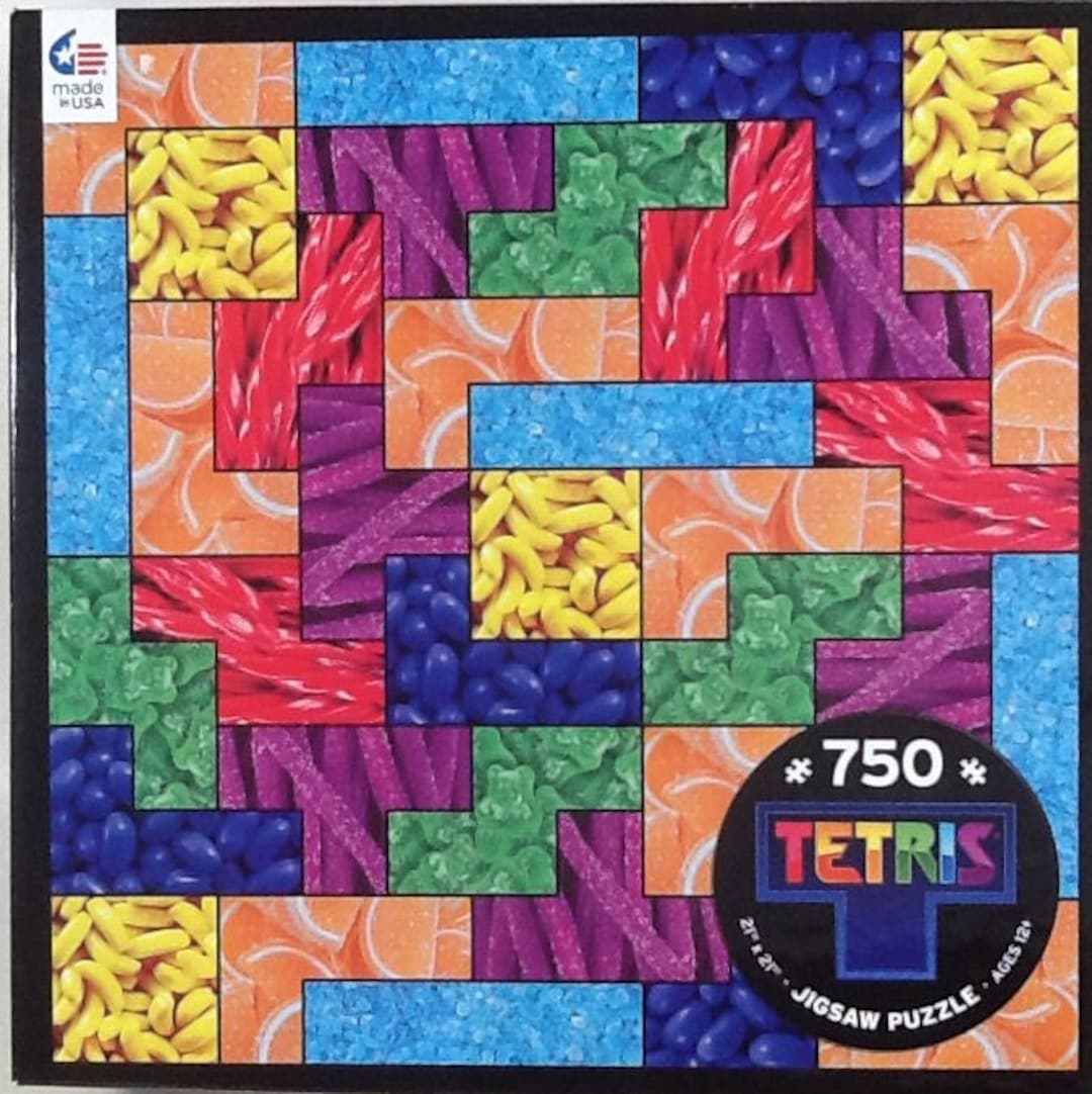 Tetris Rock Candy Liquorish Jelly Beans Gummy Bears Orange Slices ...