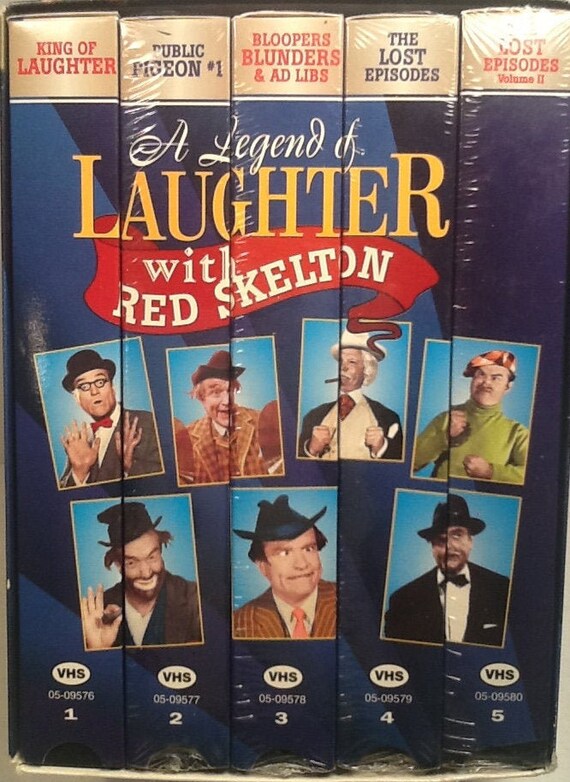 Red Skelton A Legend of Laughter VHS Box Set 5 Tapes / Four | Etsy