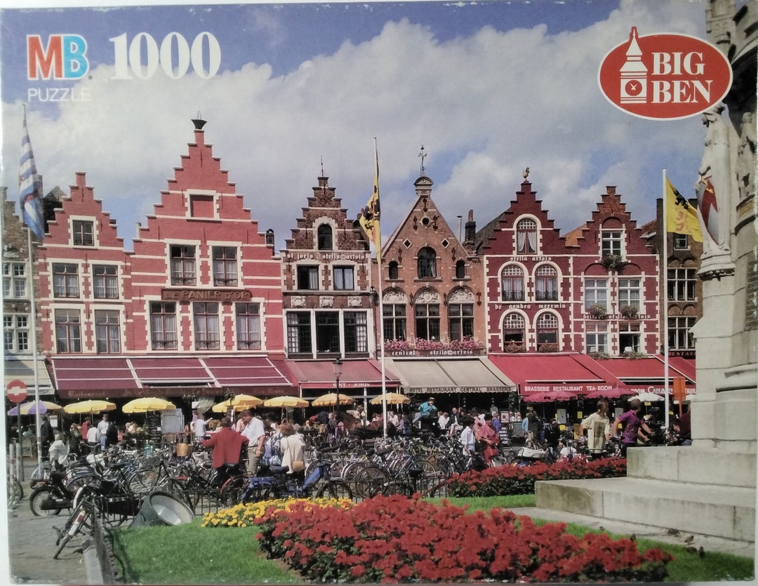 Vintage 1996 Brugge Belgium 1000 Pc 20-1/8 X 26-3/16 Jigsaw Puzzle ...