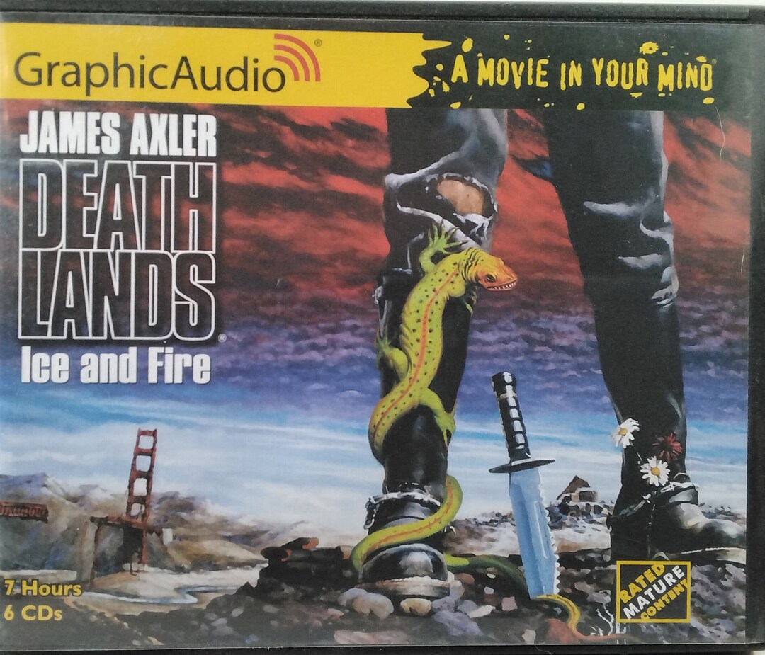 Graphic Audio Death Lands Deathlands Ice and Fire James Axler 7 Hours 6 ...