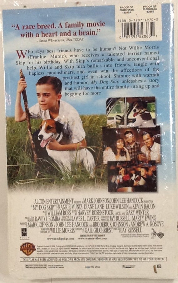 My Dog Skip Vhs