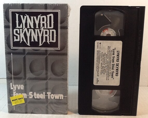 Lyve From Steel Town VHS Lynyrd Skynyrd Burgettstown - Etsy
