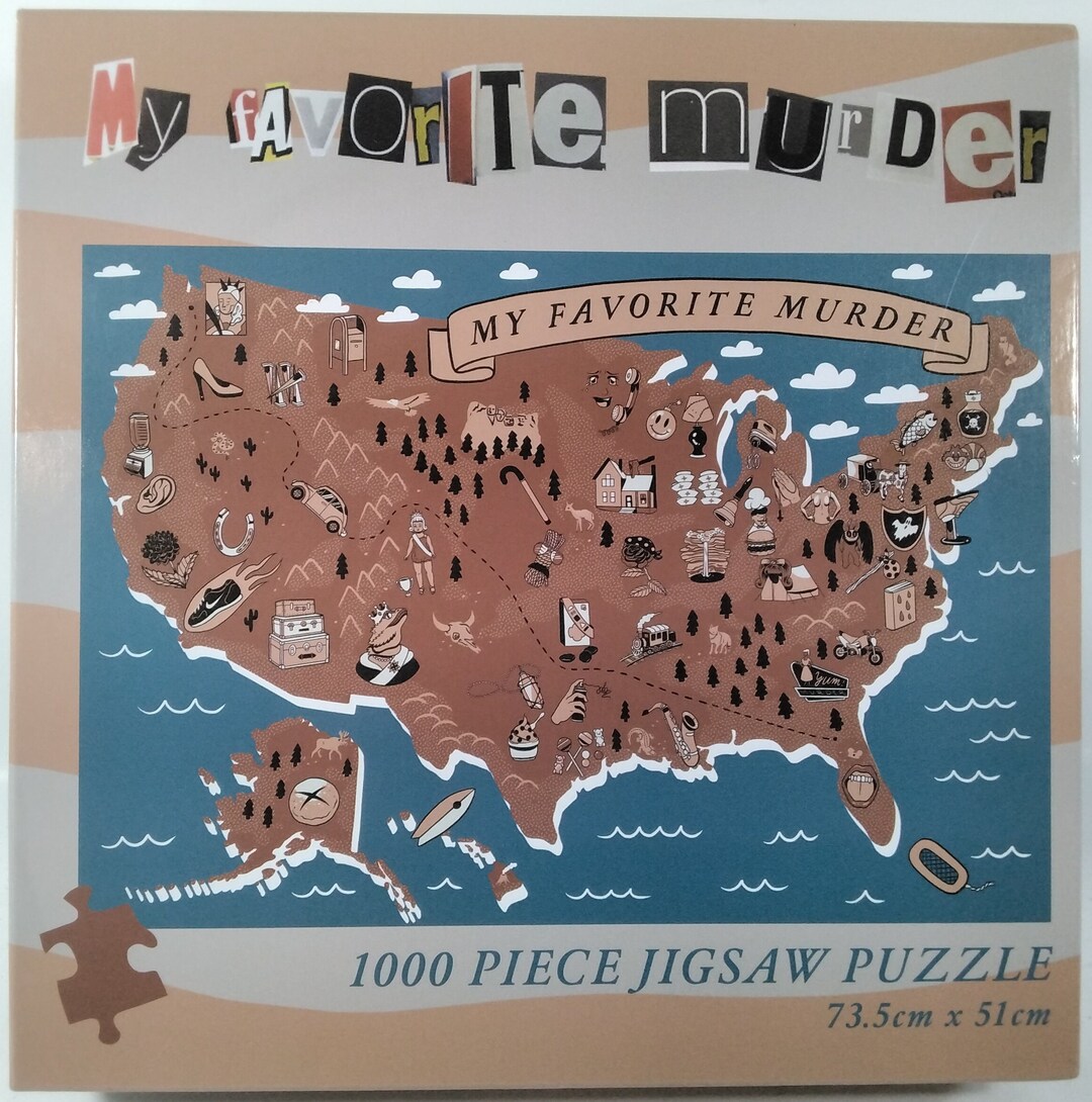 My Favorite Murder Jade Young Karen Kilgariff Georgia Hardstark Jigsaw ...