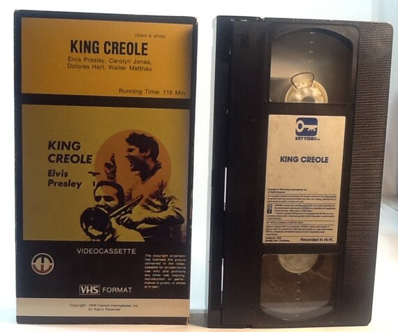 Vintage 1980 Magnetic Video Slipcase / Key Video VHS KING - Etsy