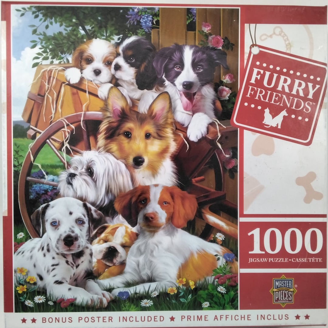 Ready for Work Furry Friends Marcello Corti Jigsaw Puzzle 1000 Pc 19.25 ...