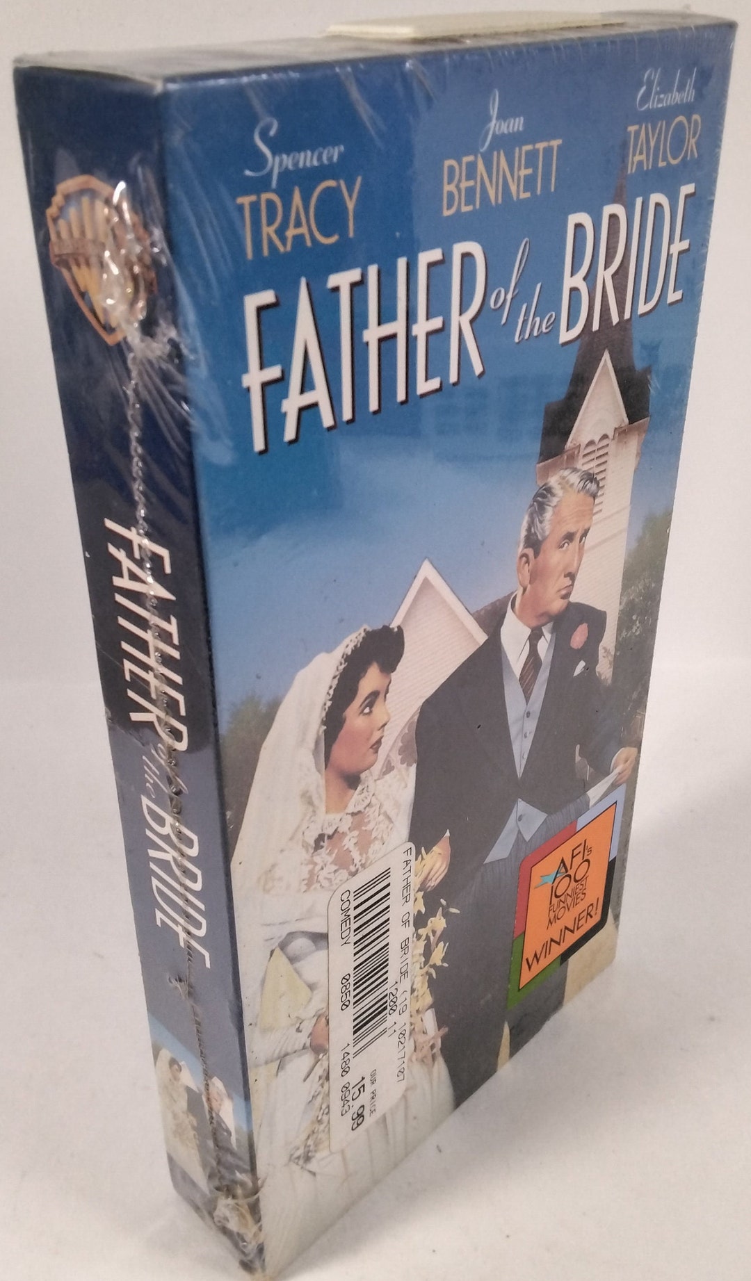 Factory Sealed Father of the Bride VHS Spencer Tracy Elizabeth Taylor ...