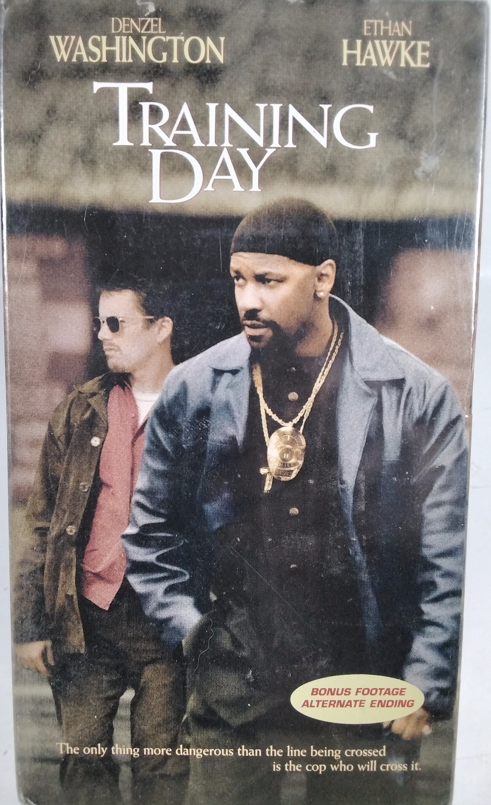 Factory SEALED Vintage Training Day VHS Denzel Washington Ethan Hawke ...