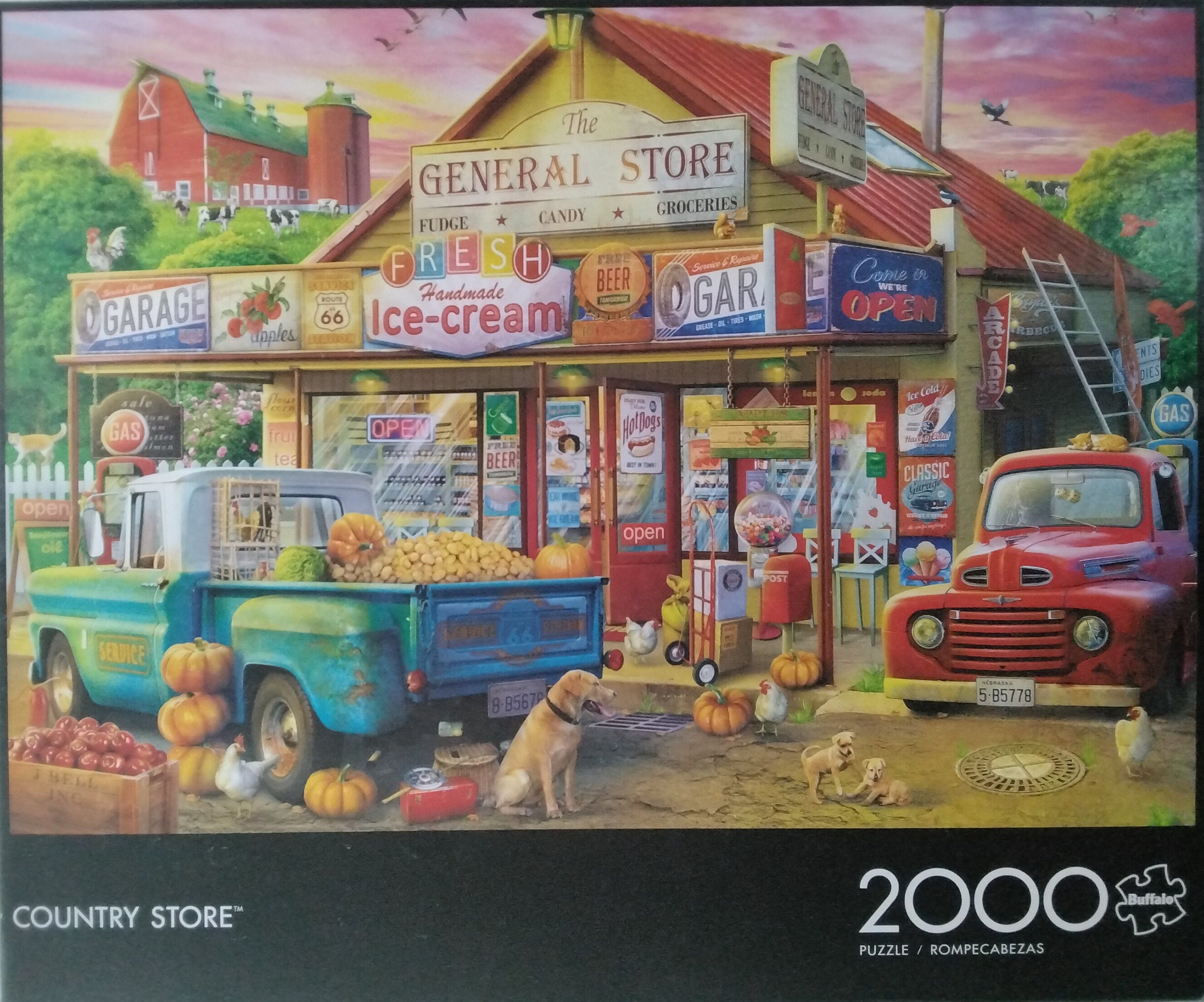 Country Store Eduard / MGL 2000 Pc Jigsaw Puzzle 38.5 X - Etsy
