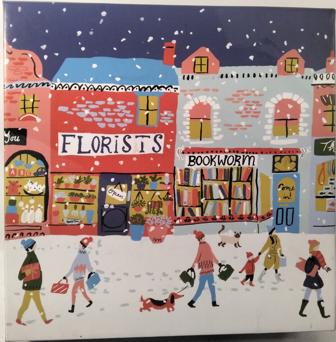 Main Street Village Louise Cunningham Jigsaw Puzzle 1000 Pc 20 X 27 ...