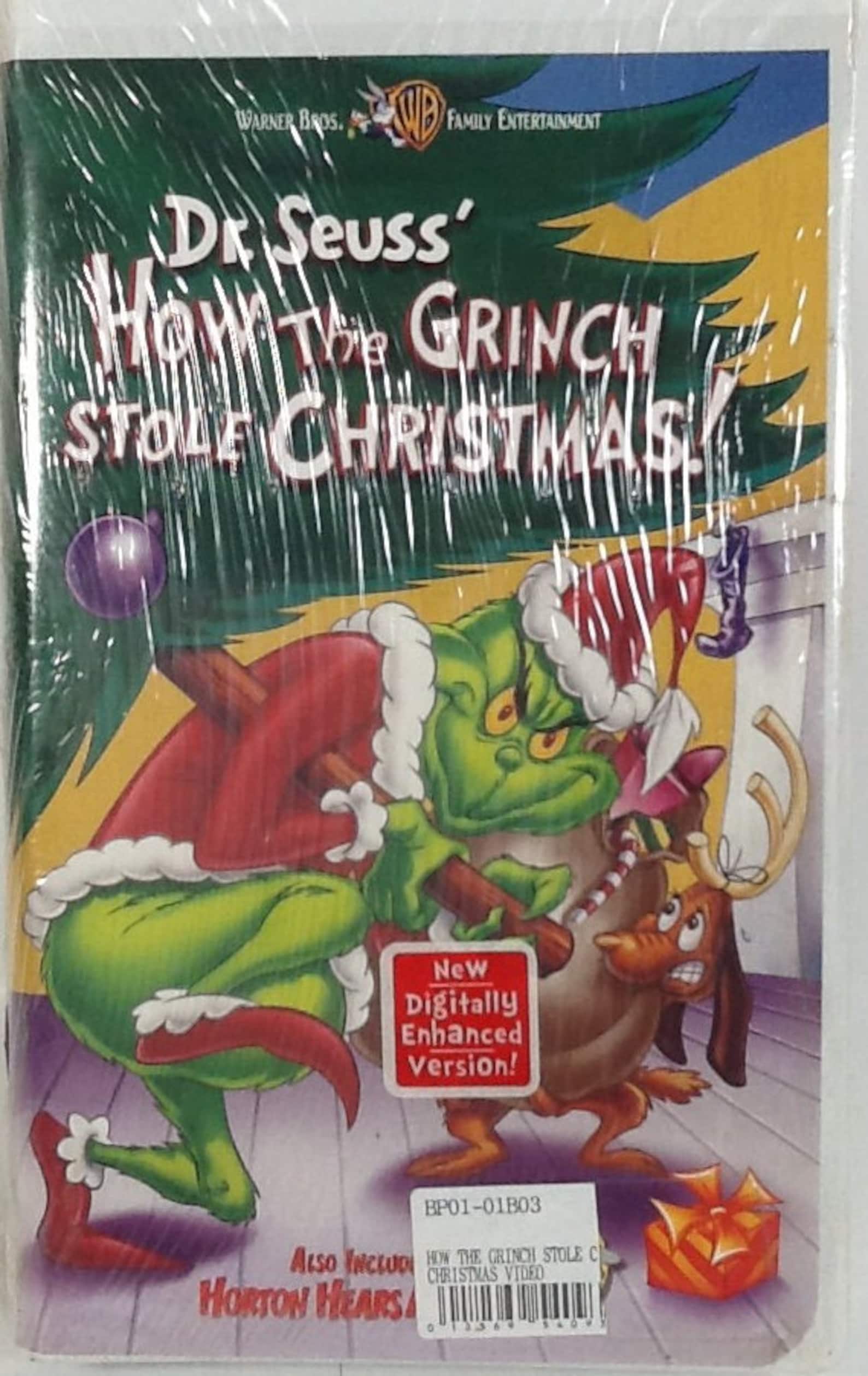 FACTORY SEALED Dr Seuss How the Grinch Stole Christmas VHS - Etsy