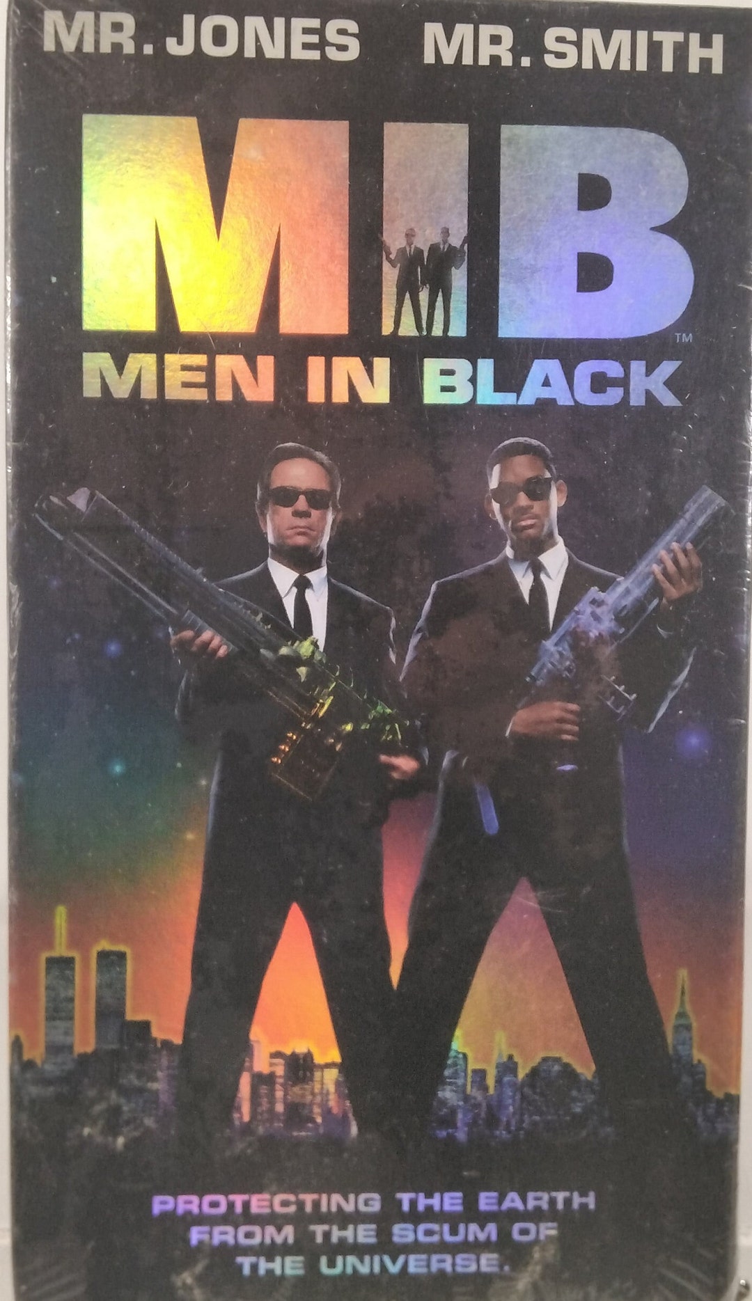 Factory Sealed MIB Men in Black VHS Will Smith Tommy Lee Jones 1997 ...