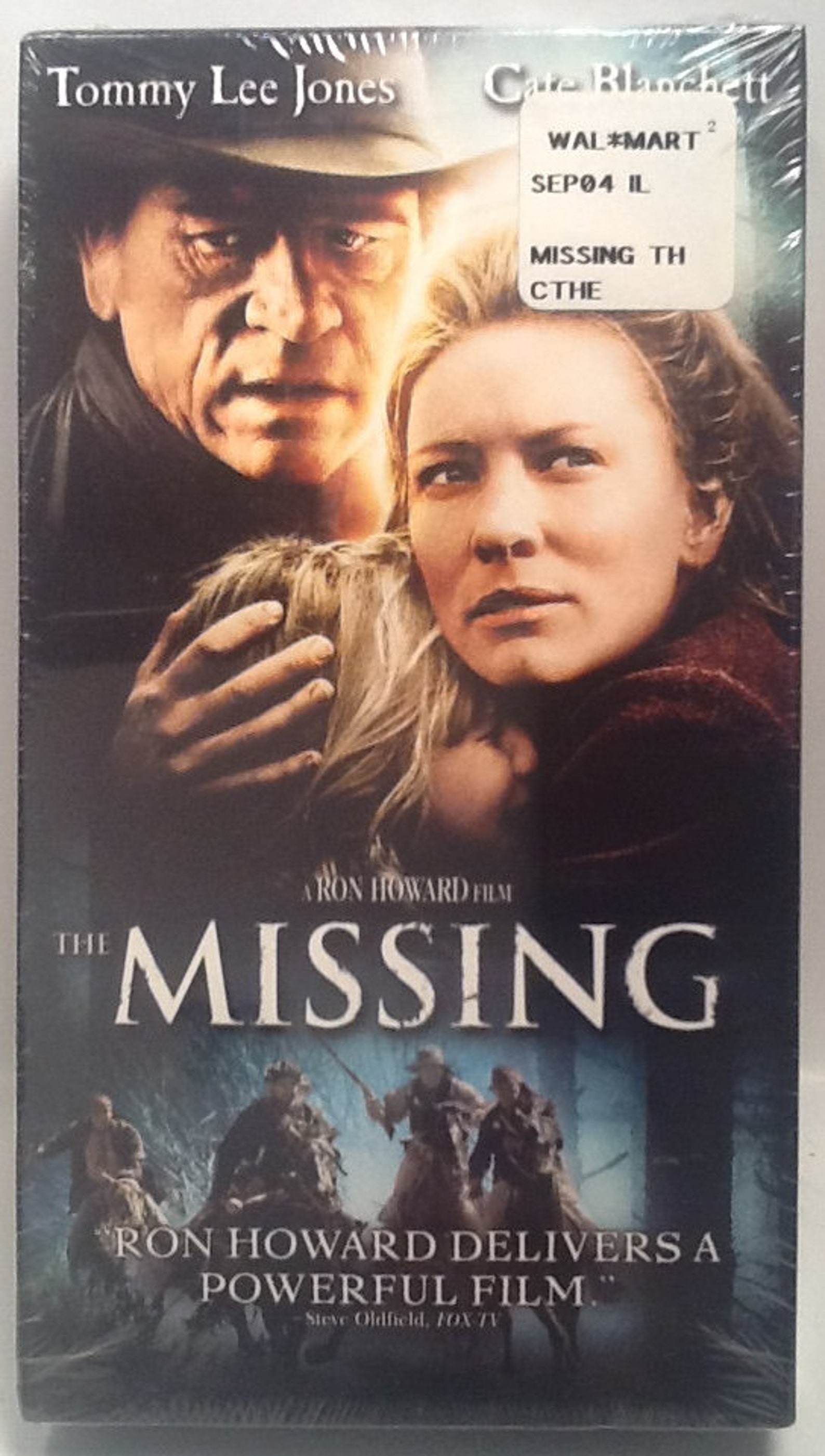 FACTORY SEALED the Missing VHS Tommy Lee Jones Cate Blanchett - Etsy
