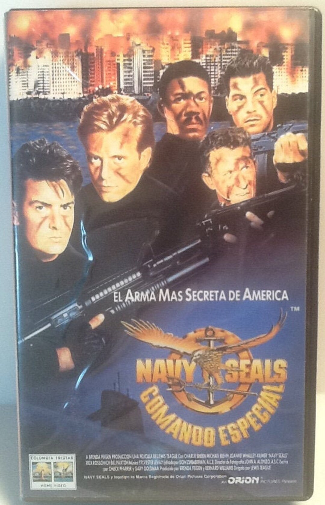 Navy Seals Comando Especial spanish VHS PAL Navy Seals Special Command ...
