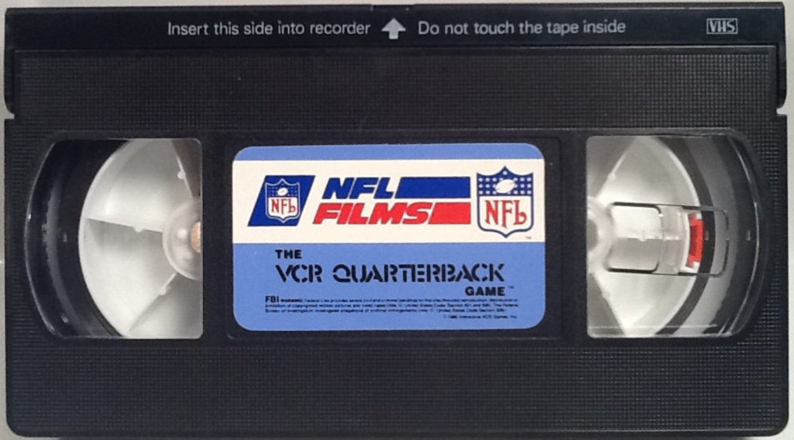 NFL Films the VCR Quarterback Game VHS Tape - Etsy