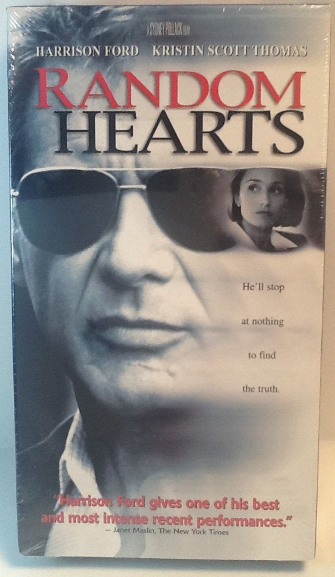 FACTORY SEALED Random Hearts VHS Harrison Ford Kristin Scott Thomas ...