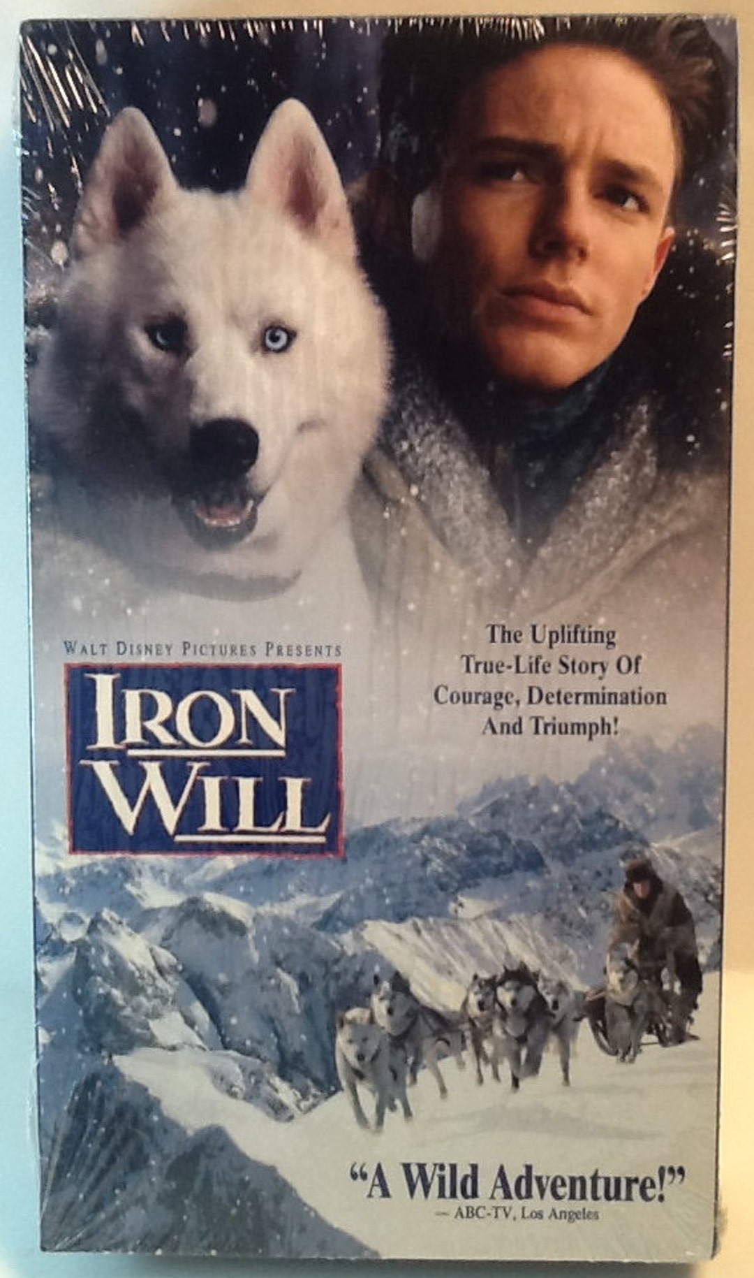 FACTORY SEALED Iron Will VHS Walt Disney Mackenzie Astin Kevin Spacey ...