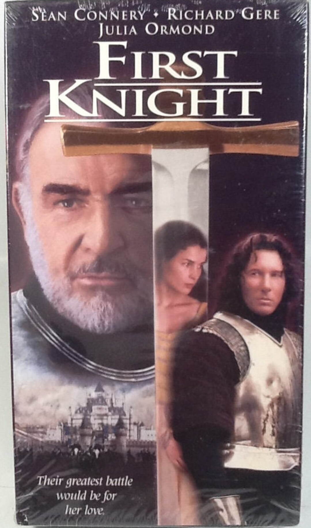 FACTORY SEALED First Knight VHS Sean Connery Richard Gere Julia Ormond ...