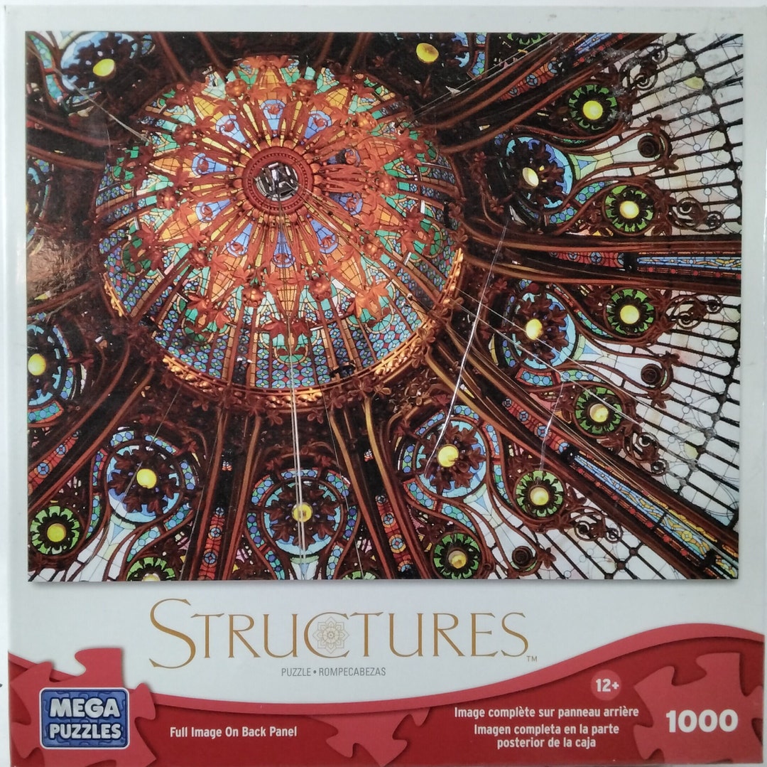 Galleries Lafayette Paris Structures 1000 Pc Jigsaw Puzzle 18.94 X 26. ...