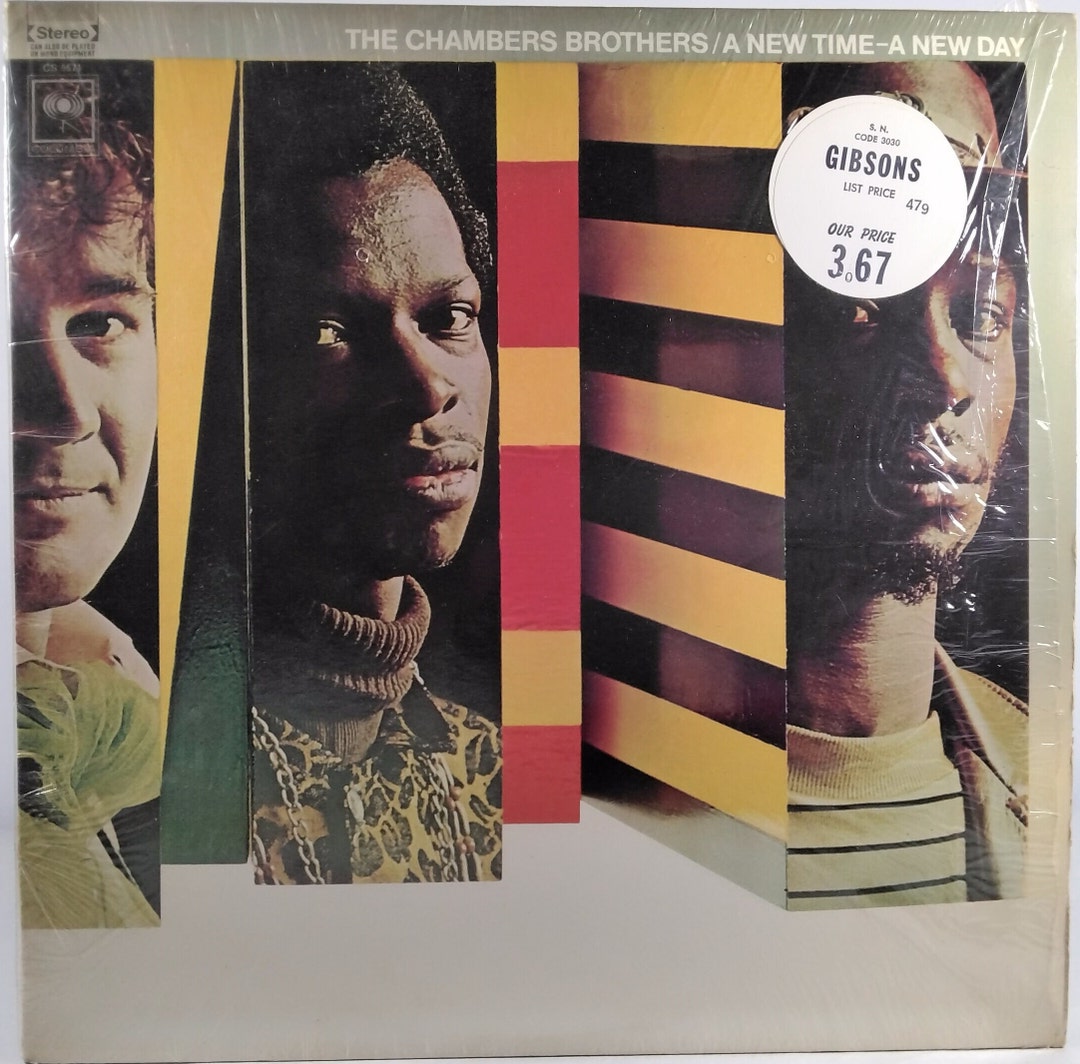 Vintage 1968 LP Album Vinyl the Chambers Brothers A New Time A New Day ...