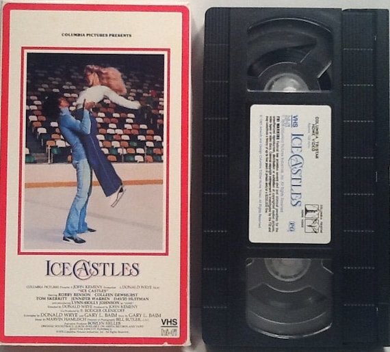 Ice Castles VHS Robby Benson Colleen Dewhurst Tom Skeritt | Etsy