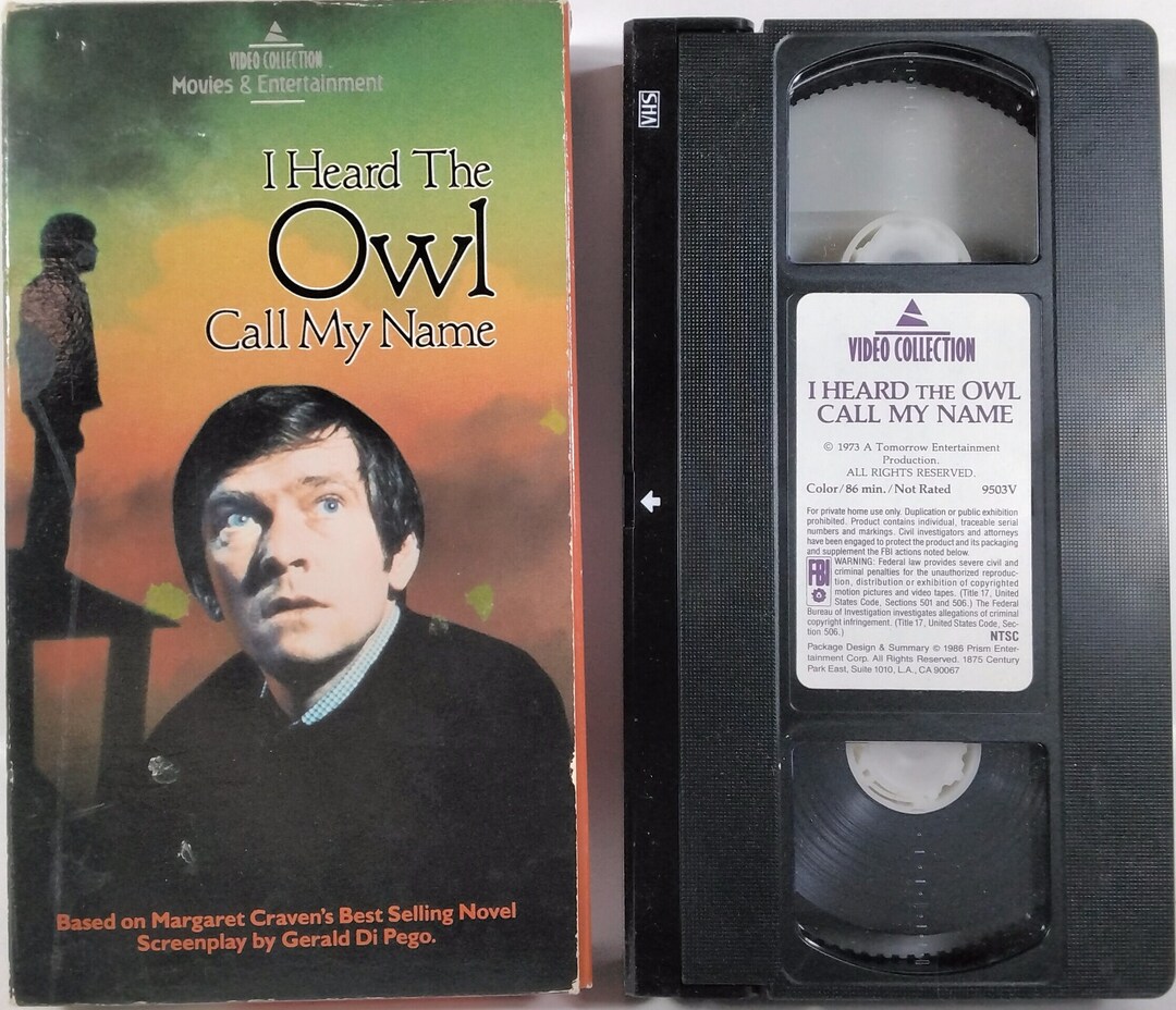 Vintage I Heard the Owl Call My Name VHS Tom Courtenay - Etsy